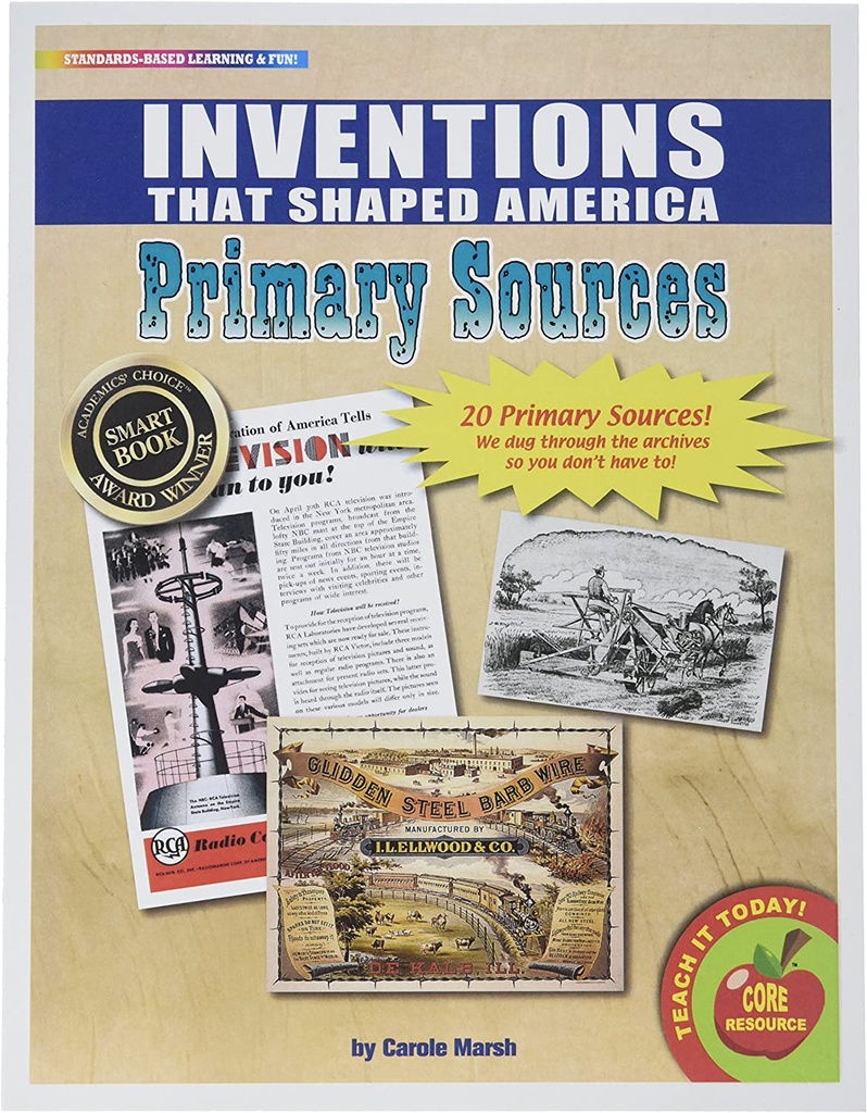 Primary Sources: Inventions That Shaped America | School Aids